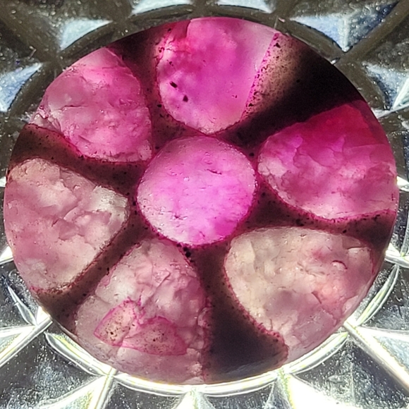 Jewelry | Rare 217 Ct Natural Pink Burma Trapiche Ruby Corundum Includes Id Card This S | Poshmark